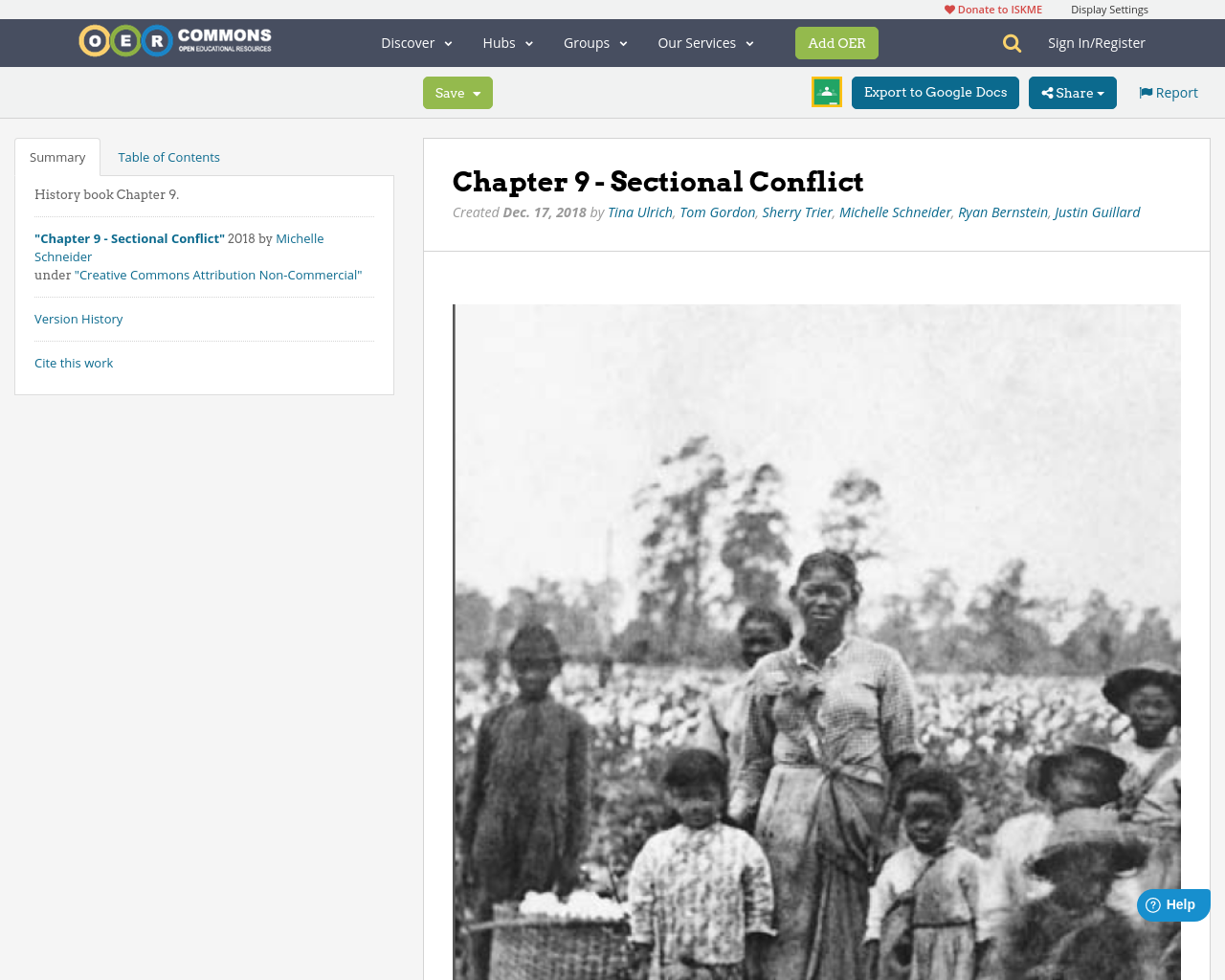 Chapter 9 - Sectional Conflict | OER Commons