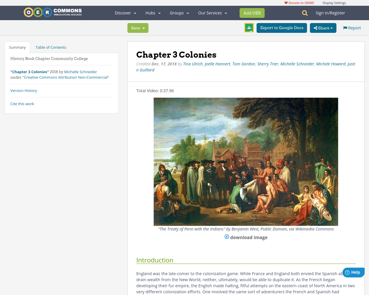 Chapter 3 Colonies | OER Commons