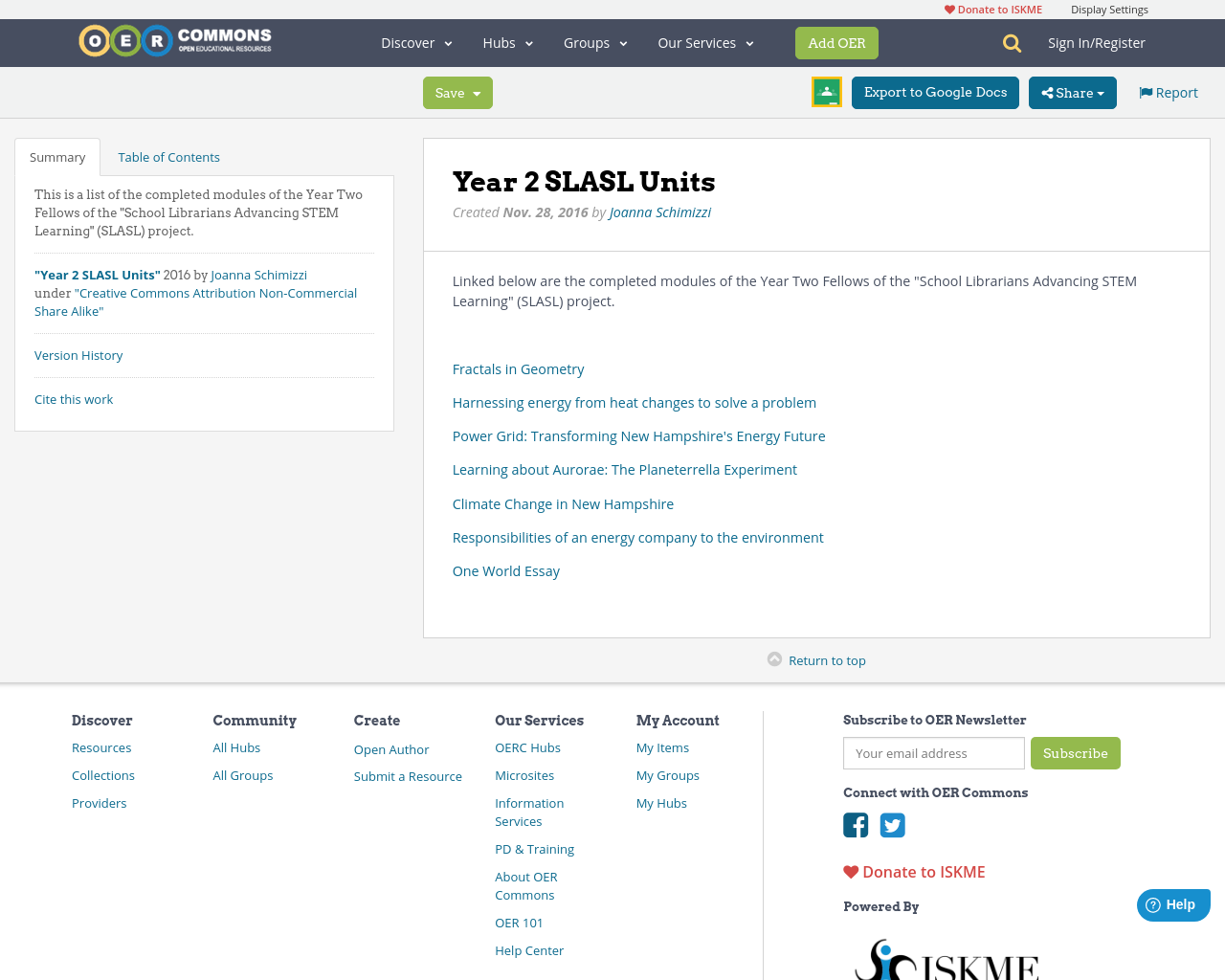 Year 2 SLASL Units | OER Commons