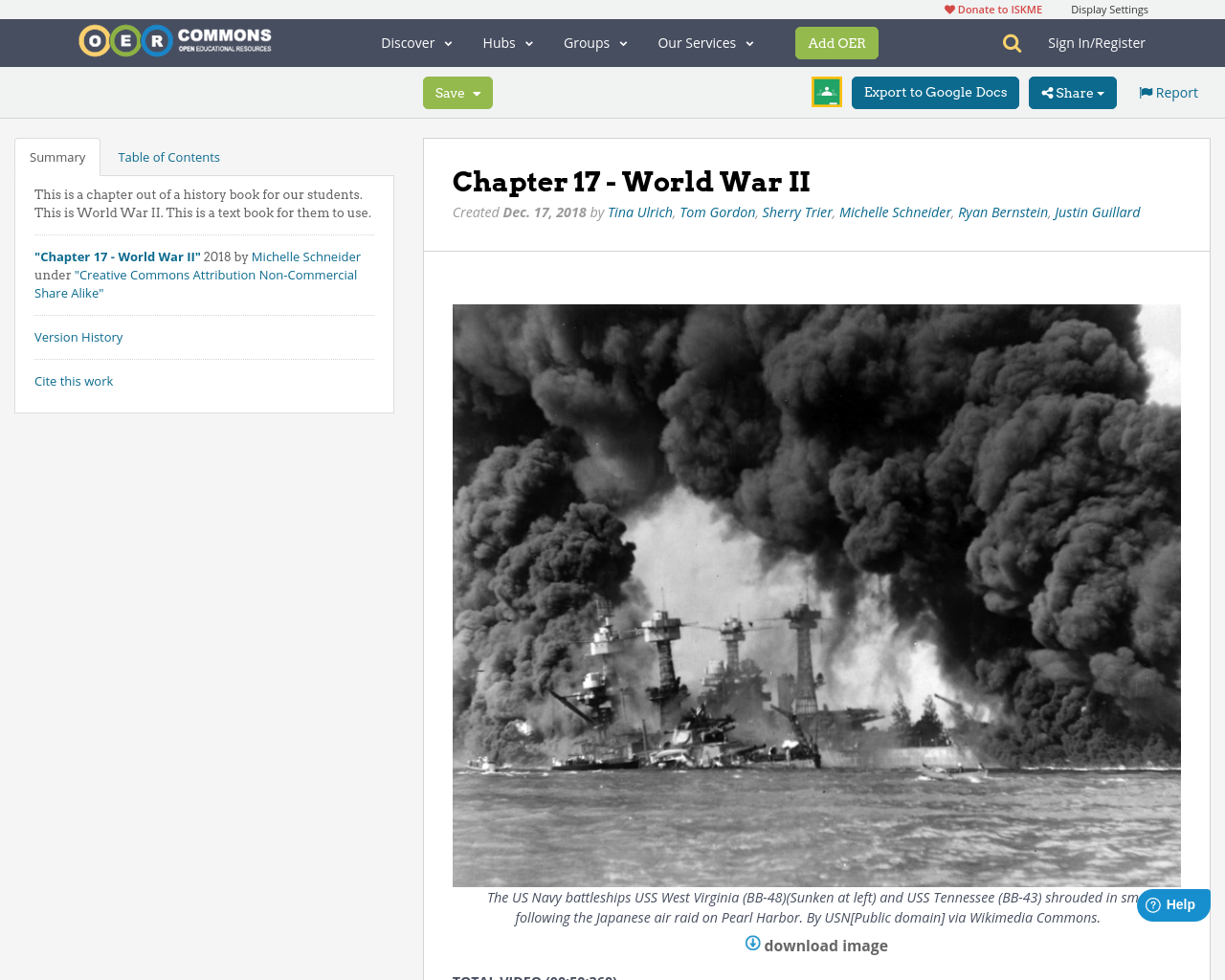 Chapter 17 - World War II | OER Commons