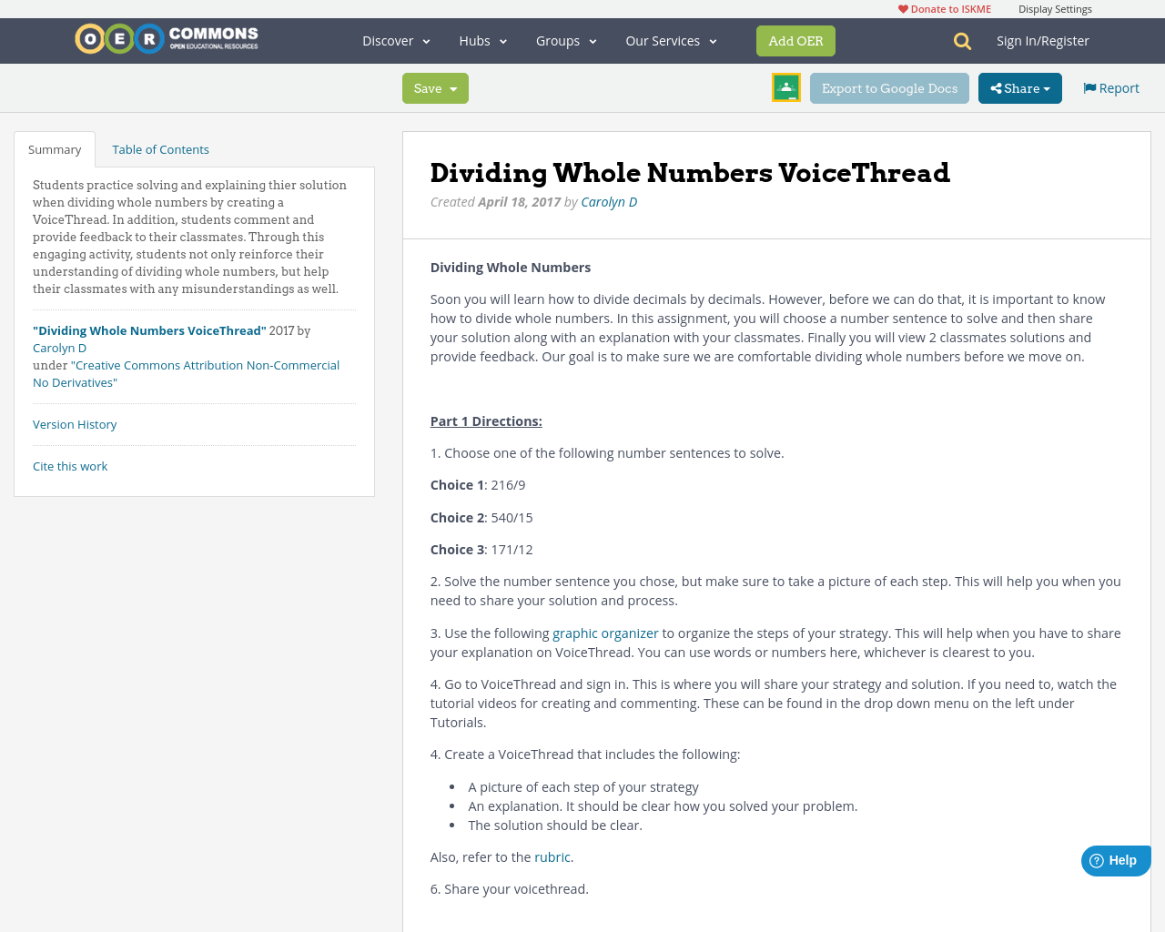 Dividing Whole Numbers VoiceThread OER Commons dividing-whole-numbers-voicethread-oer-commons