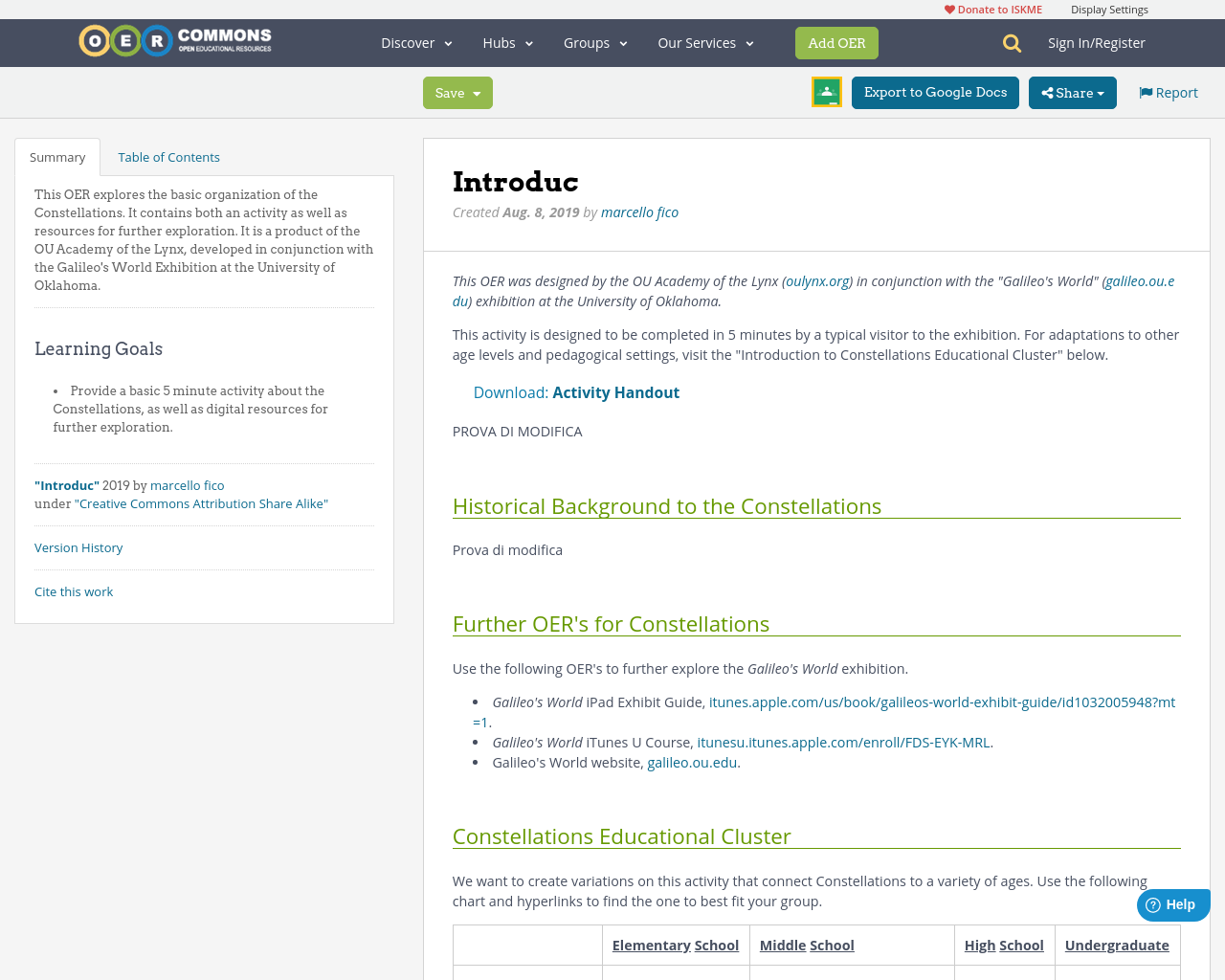 Introduc | OER Commons