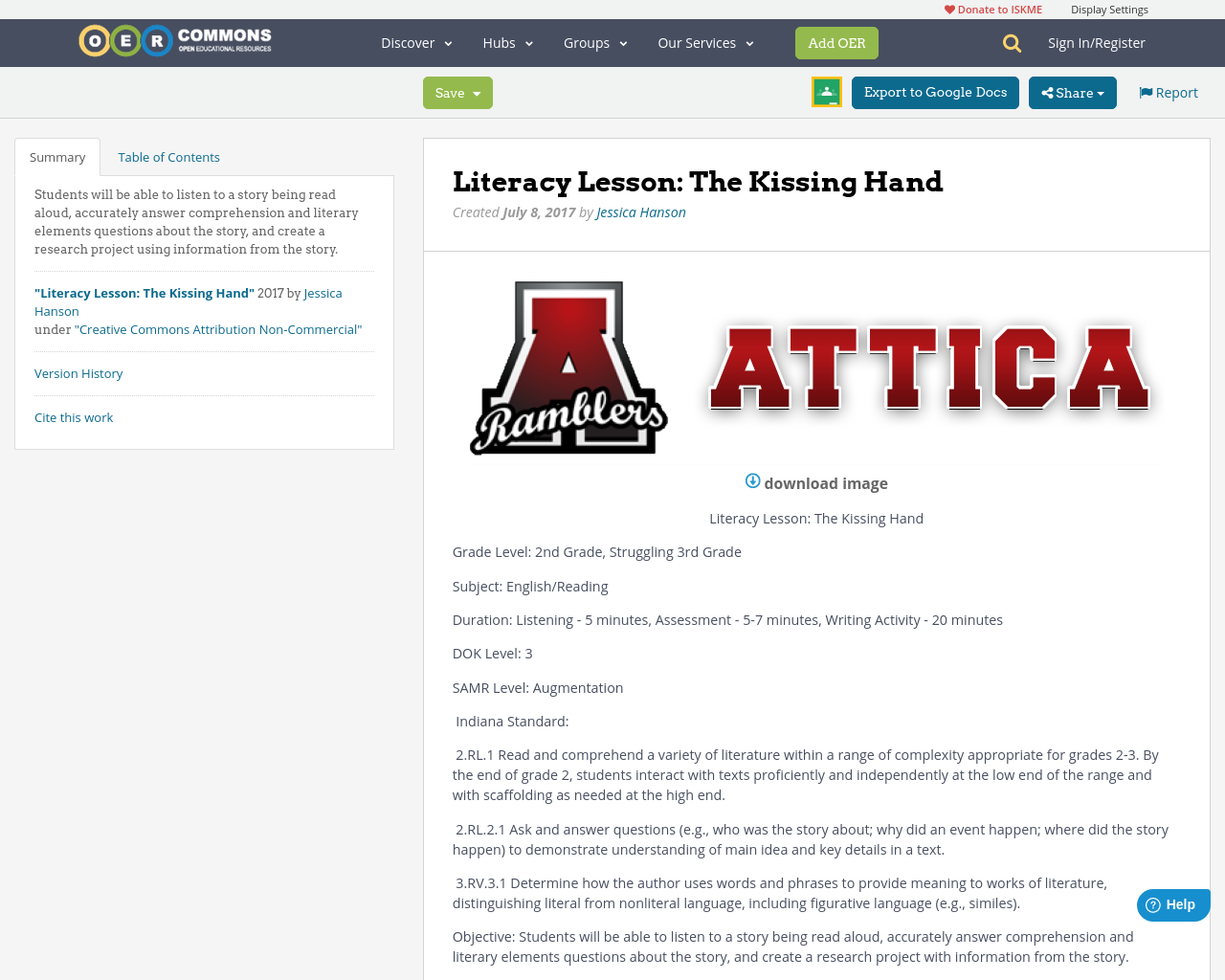 Literacy Lesson The Kissing Hand OER Commons literacy-lesson-the-kissing-hand-oer-commons