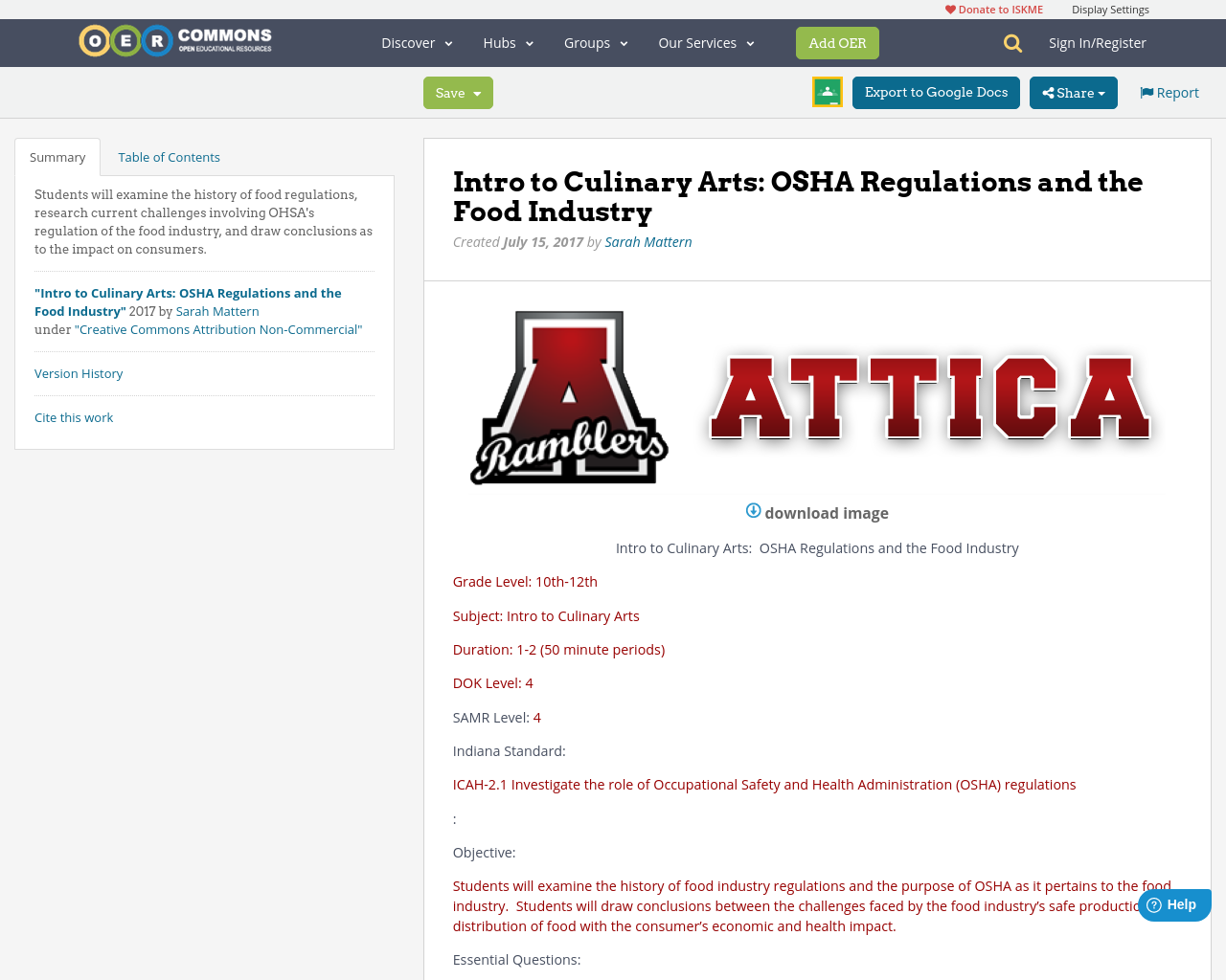 Intro to Culinary Arts: OSHA Regulations and the Food Industry | OER ...