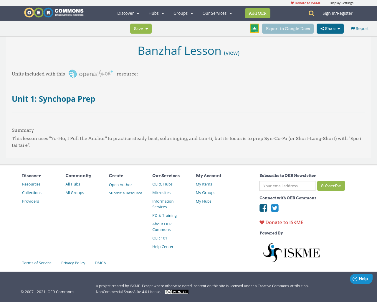 Banzhaf Lesson | OER Commons