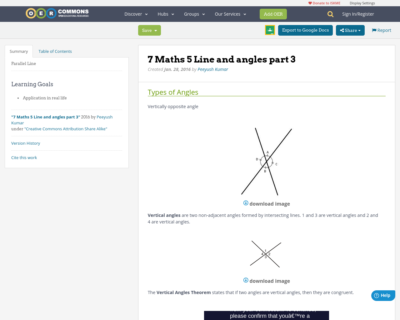 7 Maths 5 Line and angles part 3 | OER Commons