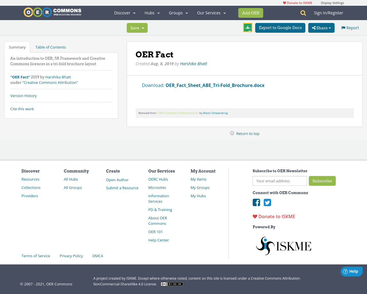 OER Fact | OER Commons