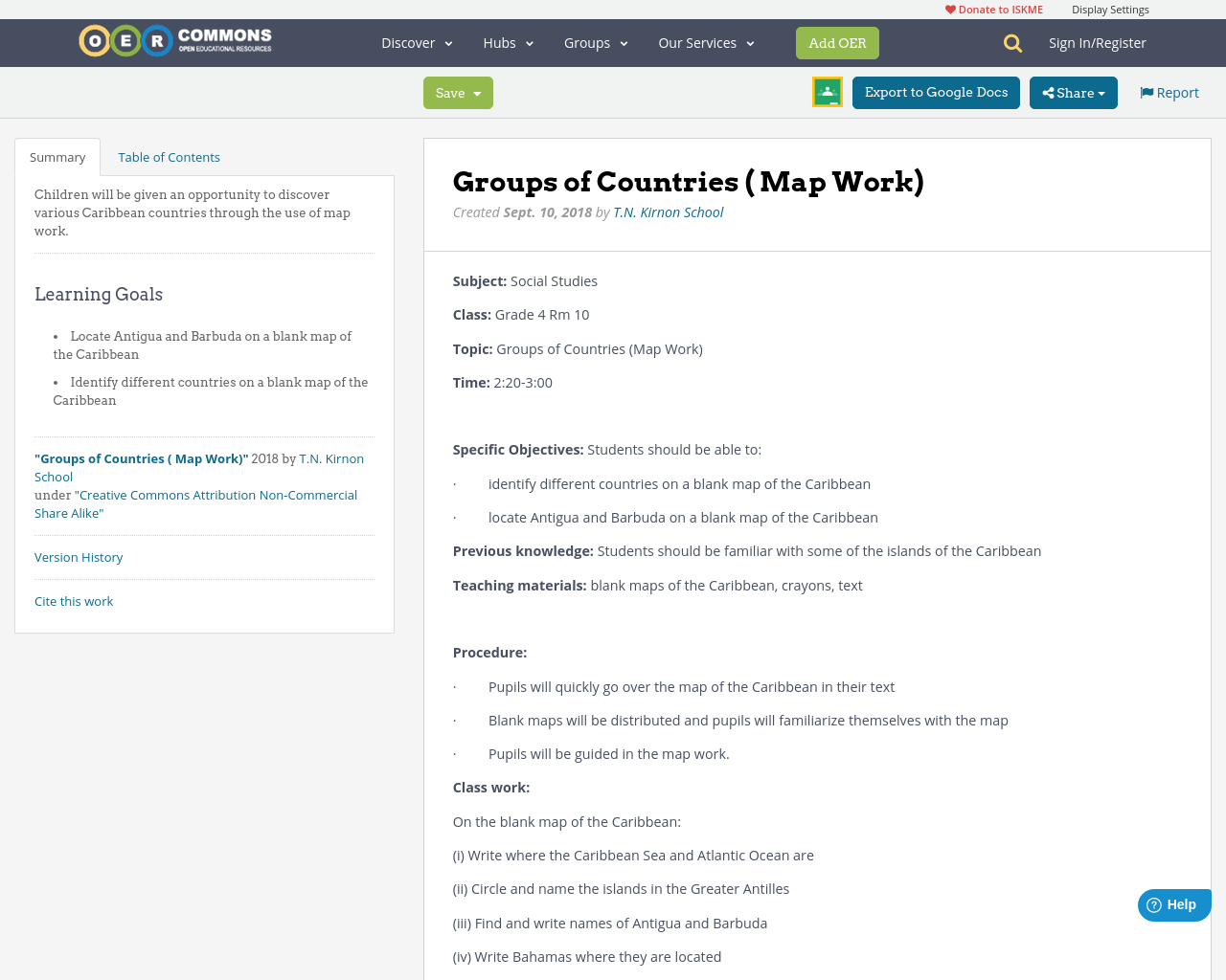 Groups of Countries ( Map Work) | OER Commons