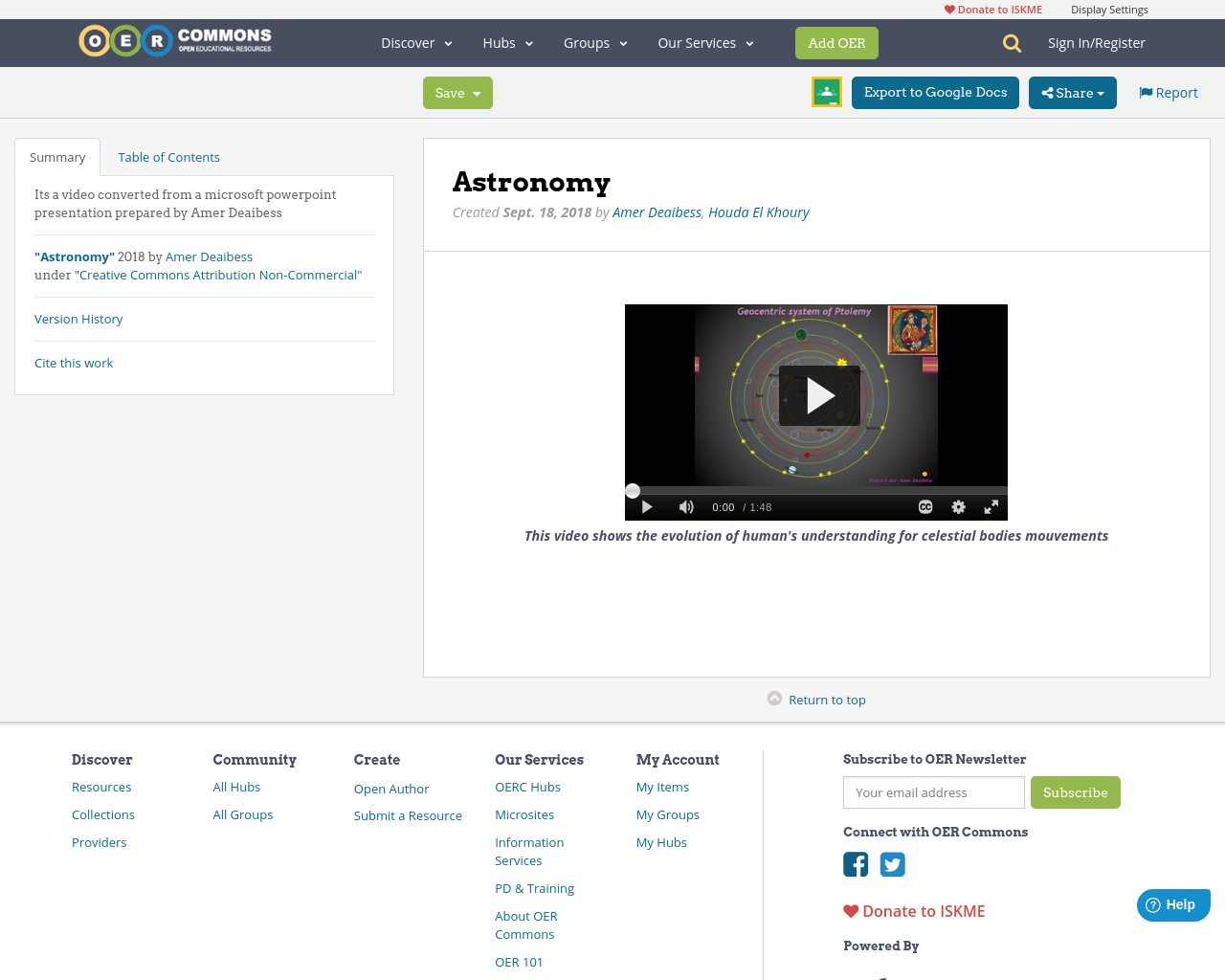 Astronomy | OER Commons