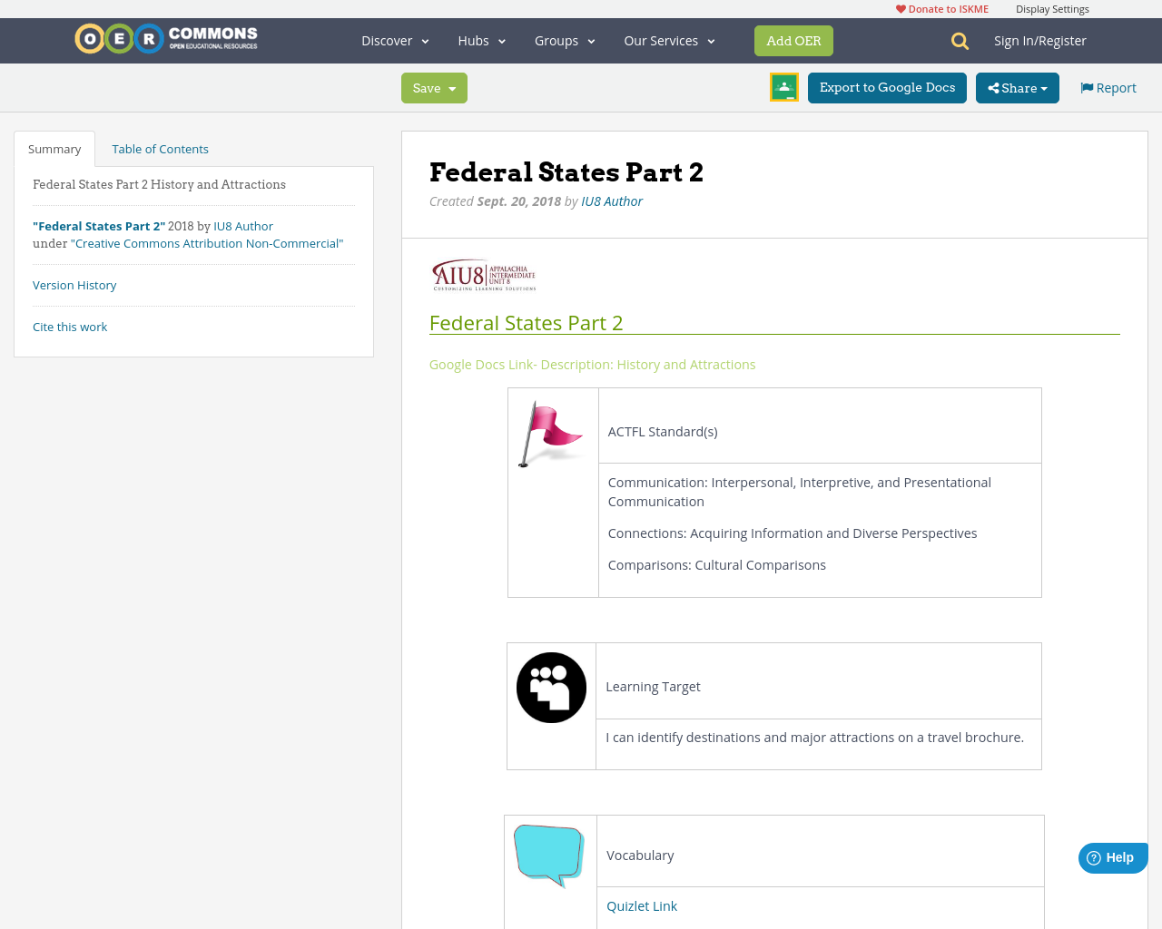 Federal States Part 2 | OER Commons