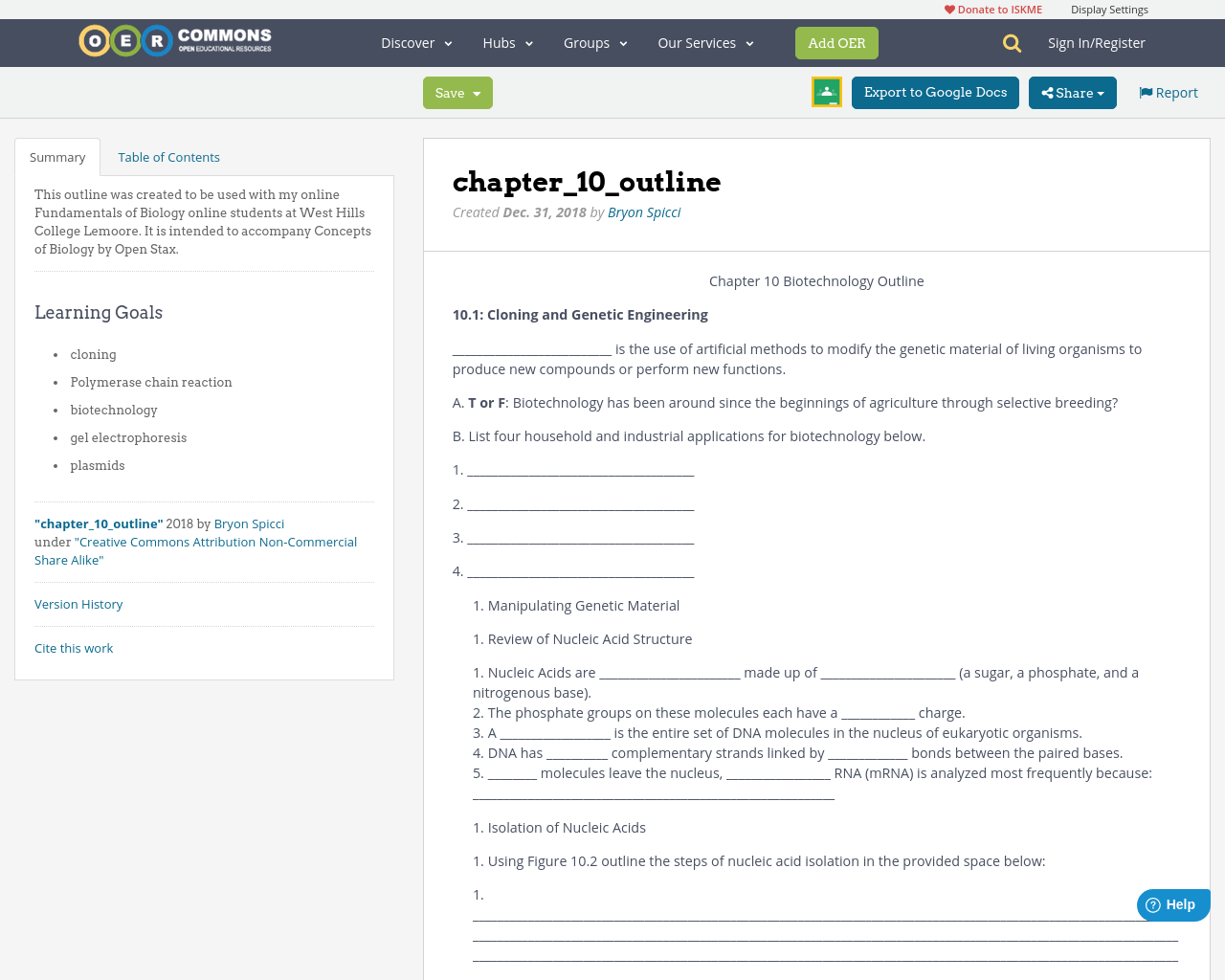 chapter_10_outline | OER Commons