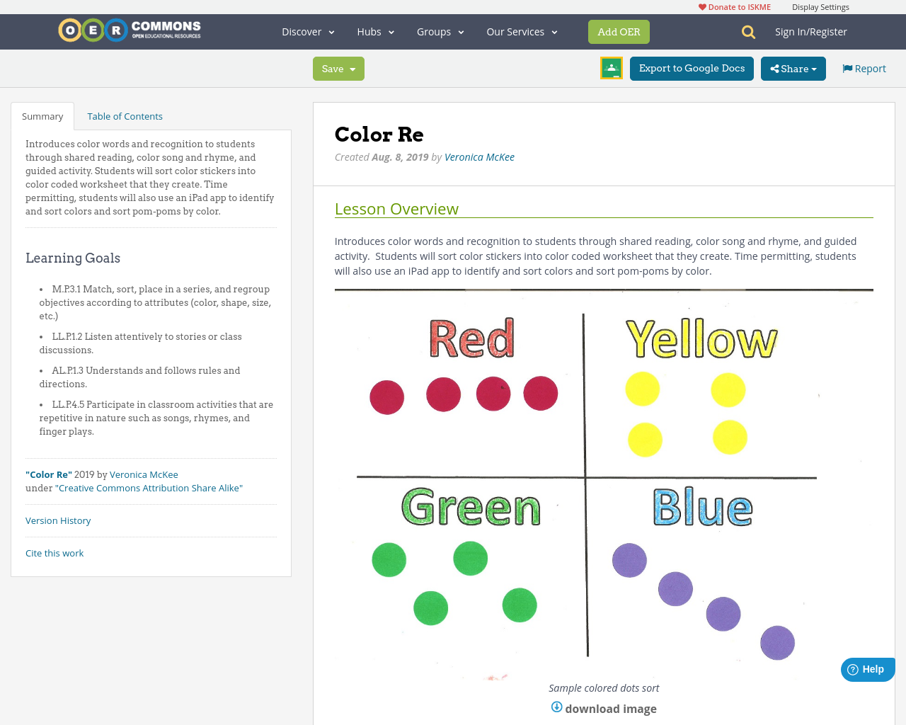 Color Re | OER Commons