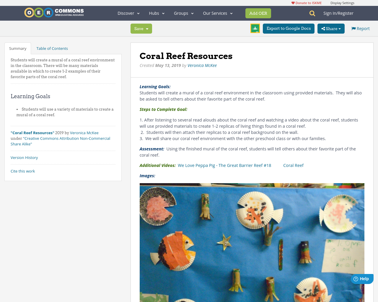 Coral Reef Resources | OER Commons
