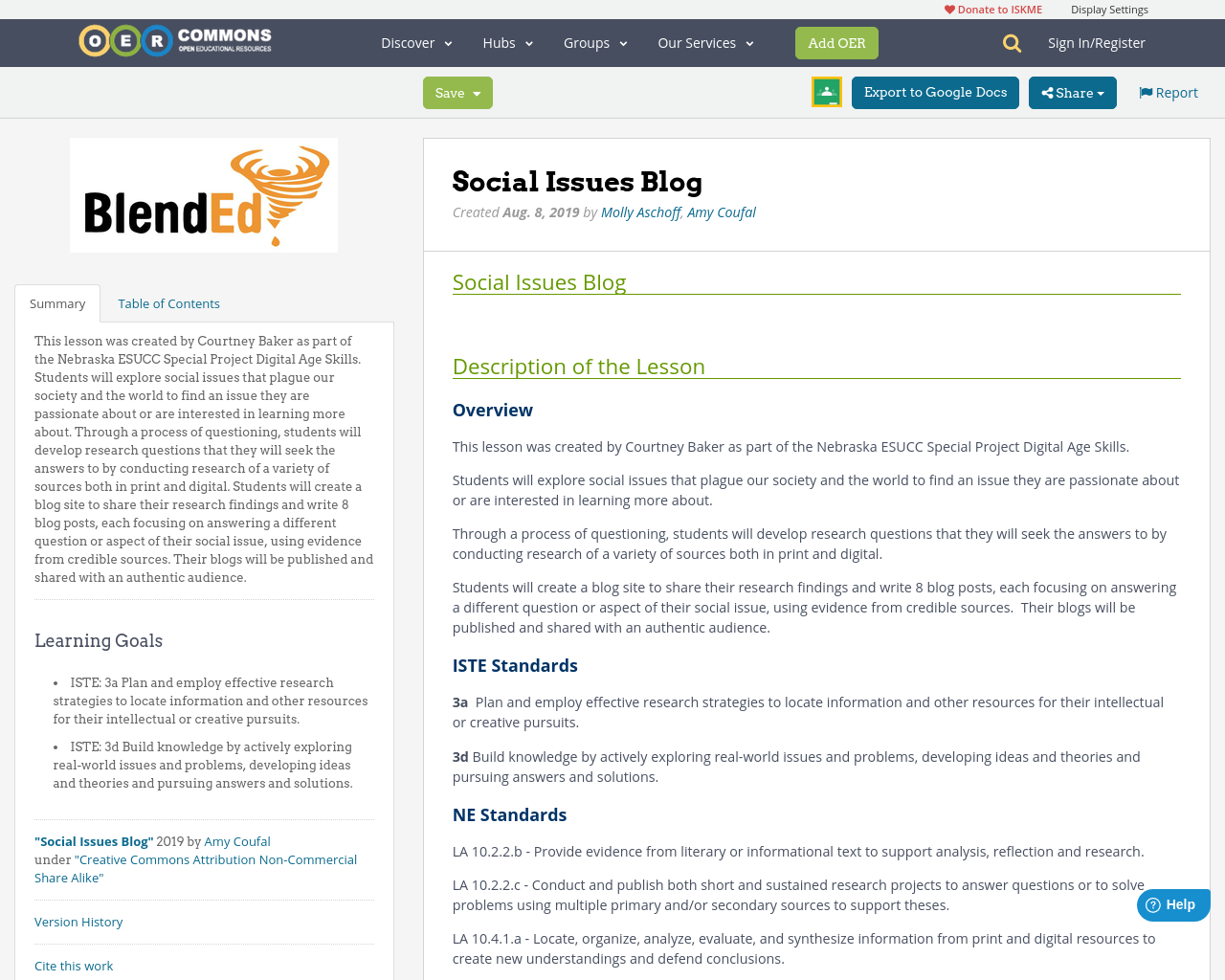Social Issues Blog OER Commons social-issues-blog-oer-commons