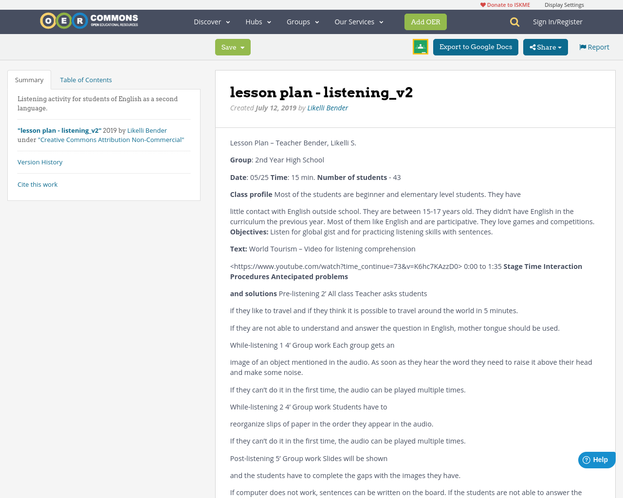 lesson plan - listening_v2 | OER Commons