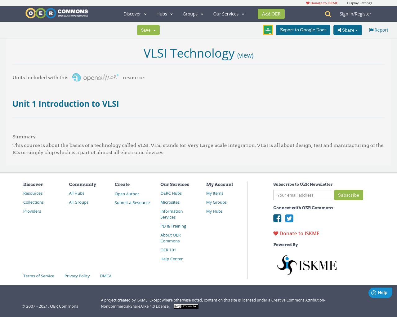 VLSI Technology | OER Commons