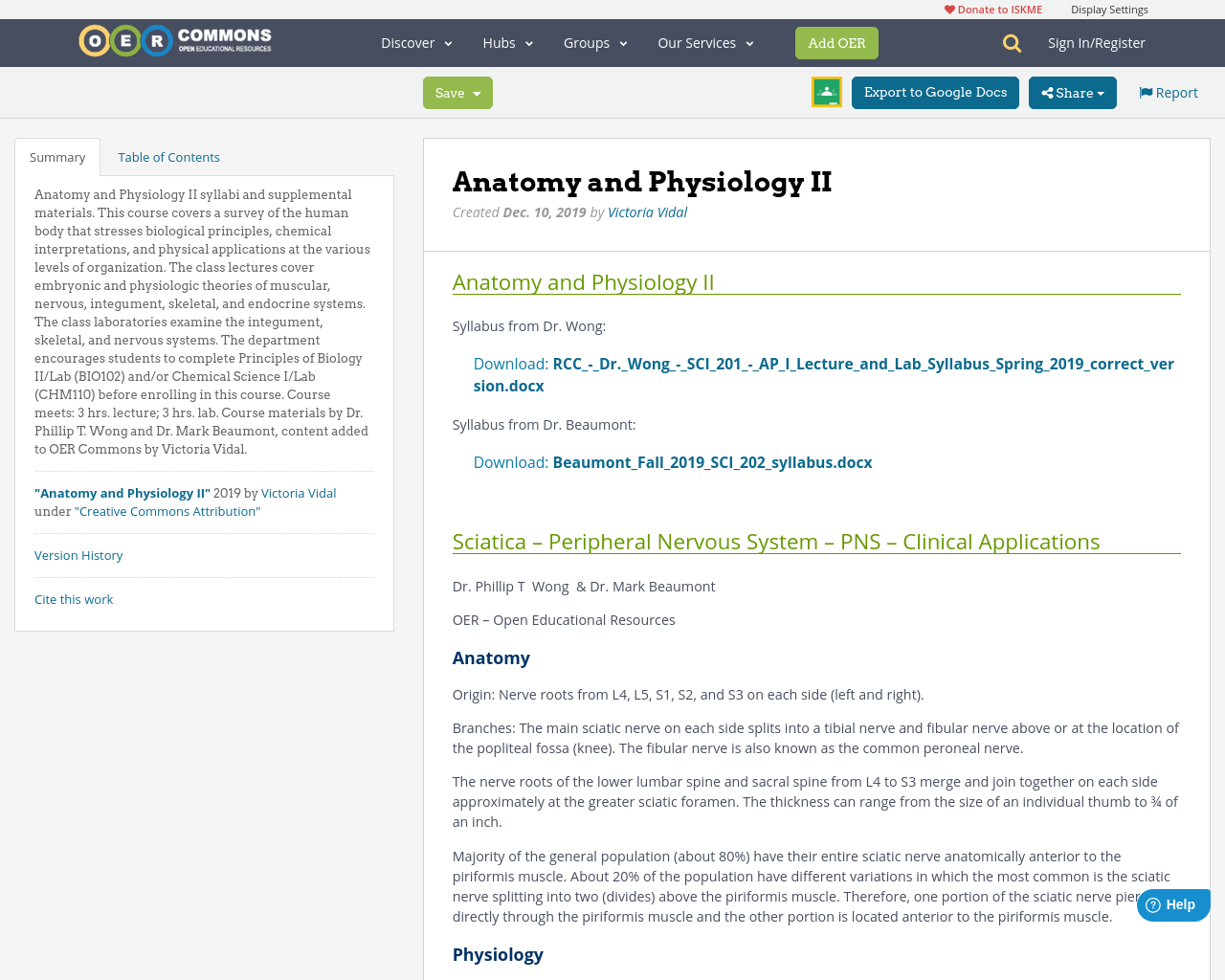 Anatomy And Physiology II OER Commons Anatomy And Physiology II OER Commons